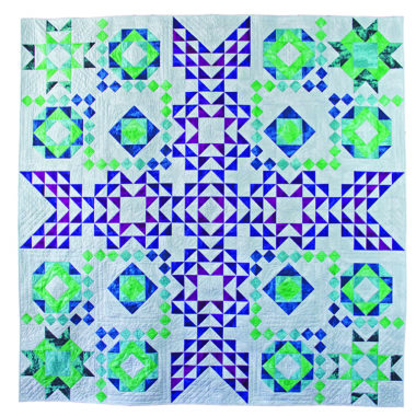 Supernova Block of the Month Pattern Book | shop.quiltaddictsanonymous.com